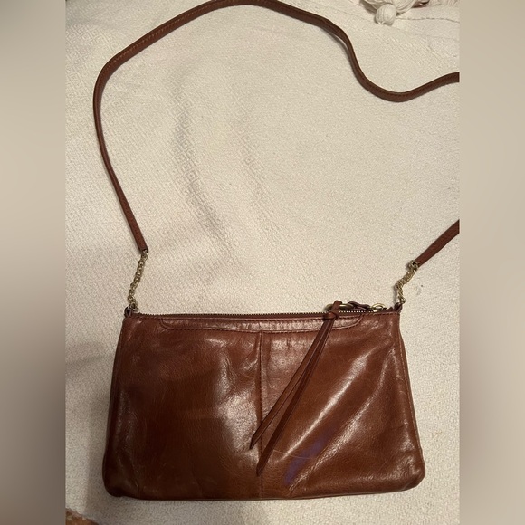HOBO | Bags | Hobo Brown Leather Crossbody | Poshmark
